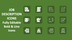 Job Description Icons for Google Slides and PowerPoint