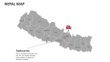 Nepal Map for Google Slides and PowerPoint - PPT Slides