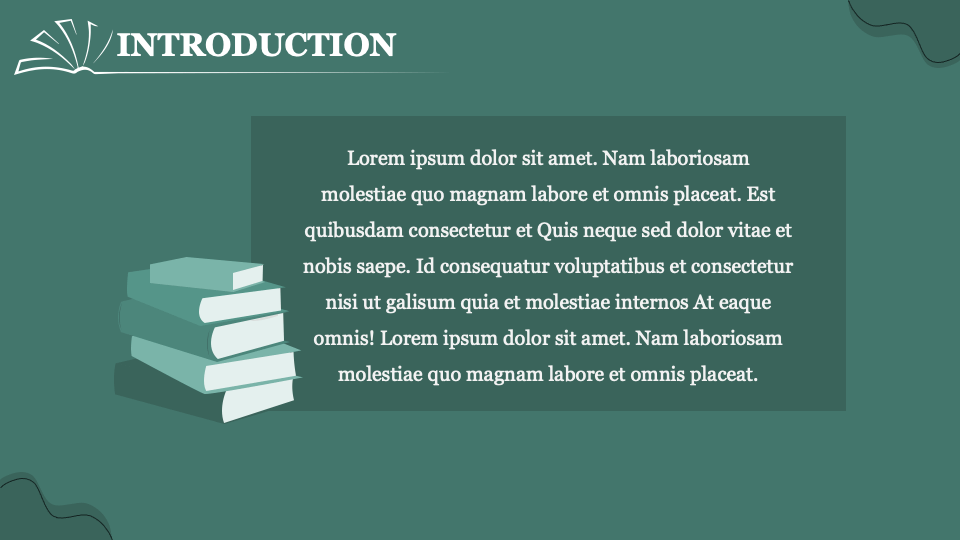 Books Presentation Theme for PowerPoint and Google Slides - PPT Slides