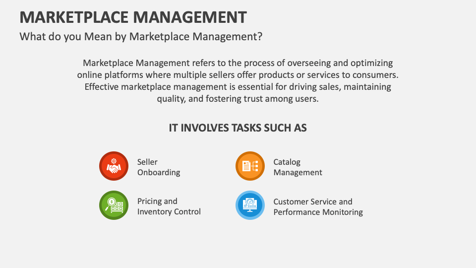 Marketplace Management Template for Google Slides and PowerPoint - PPT ...