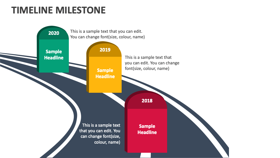 Timeline Milestone PowerPoint and Google Slides Template - PPT Slides