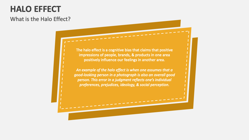 Halo Effect PowerPoint and Google Slides Template - PPT Slides