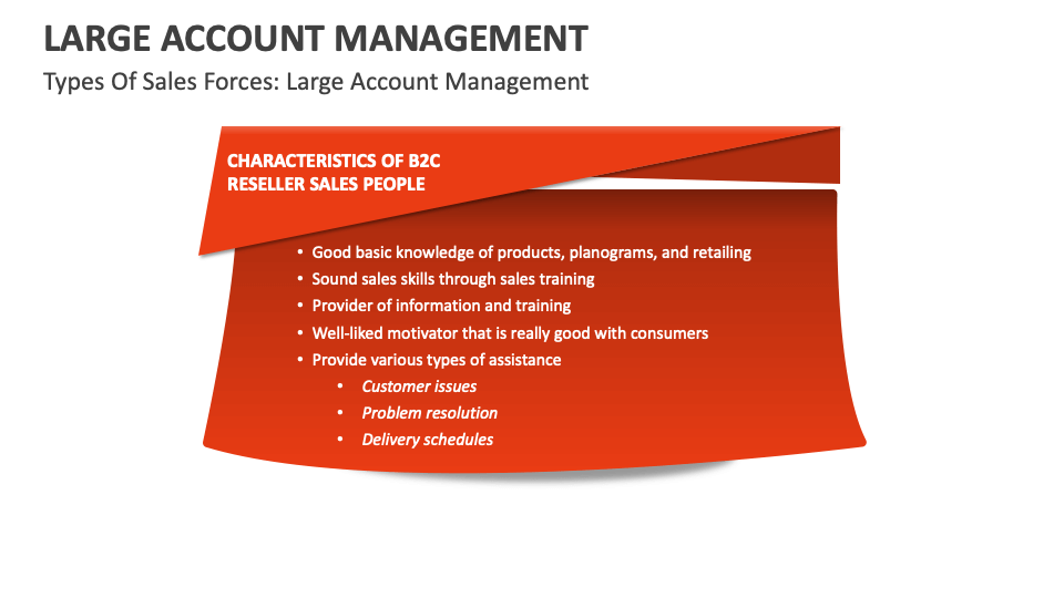Large Account Management PowerPoint and Google Slides Template - PPT Slides