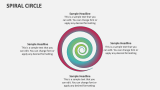 Spiral Circle PowerPoint and Google Slides Template - PPT Slides