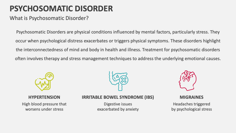 Psychosomatic Disorder Template for Google Slides and PowerPoint - PPT ...