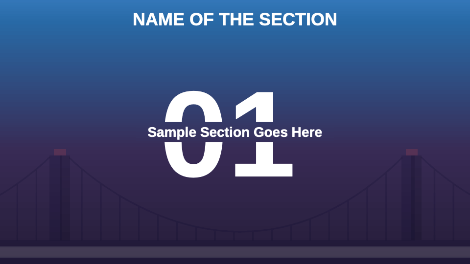 Bridge Presentation Theme for PowerPoint and Google Slides - PPT Slides
