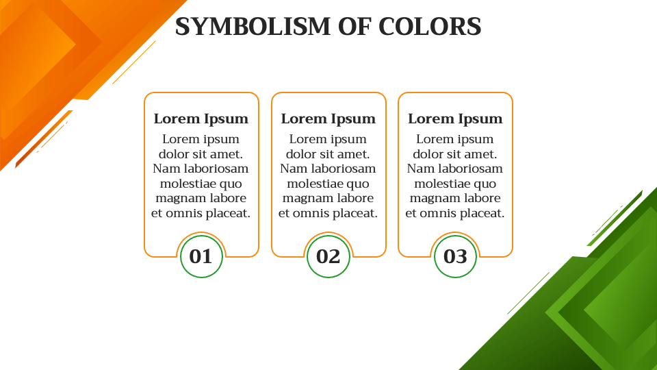 Tricolor Presentation Theme for PowerPoint and Google Slides - PPT Slides