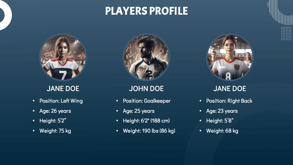 Free - Handball Presentation Theme for Google Slides and PowerPoint ...