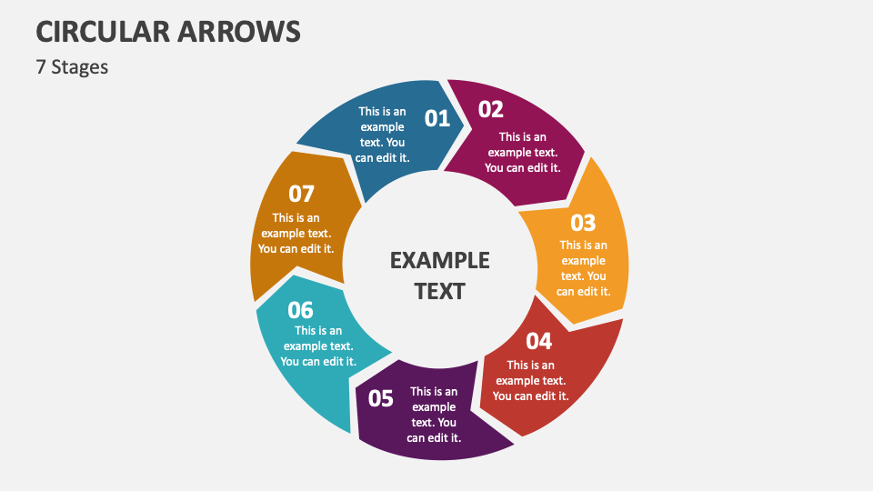 Circular Arrows Template for PowerPoint and Google Slides - PPT Slides
