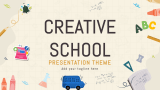 Free Creative School Presentation Theme for Google Slides and PowerPoint