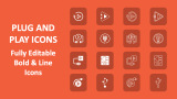 Plug and Play Icons for Google Slides and PowerPoint