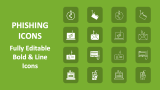Phishing Icons for Google Slides and PowerPoint