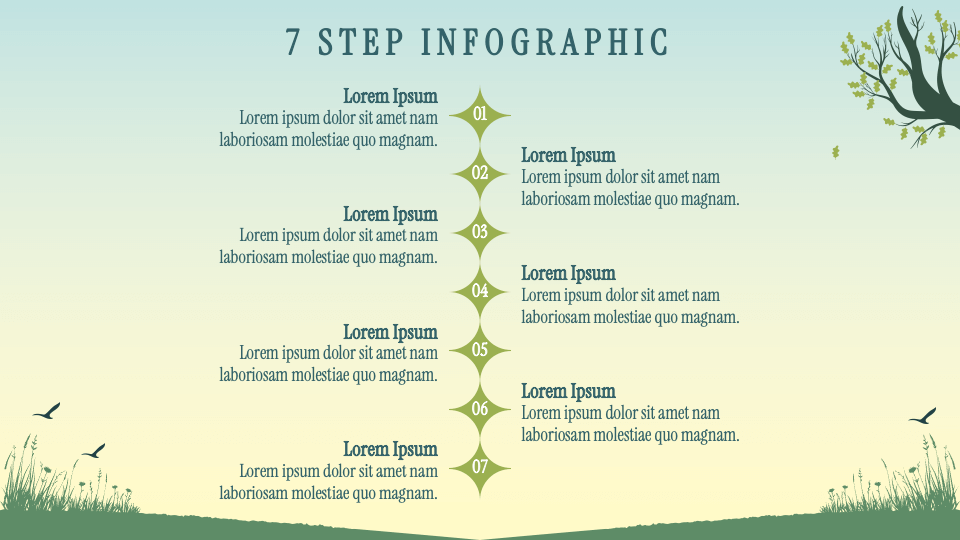 Free Nature Background Theme for Google Slides and PowerPoint