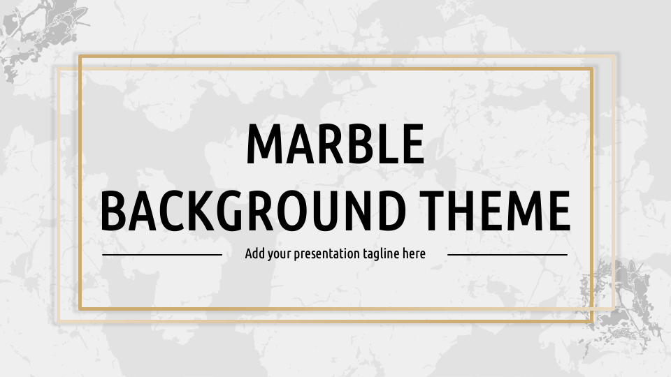 Free Marble Background Presentation Theme for Google Slides and PowerPoint