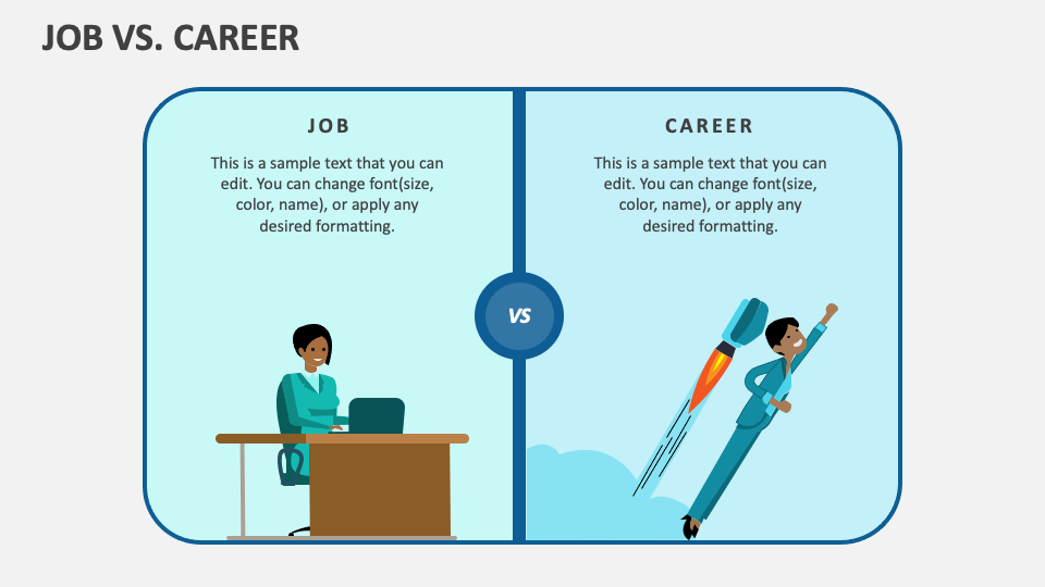 Difference Between Job And Career Definition Meaning Cre8tive