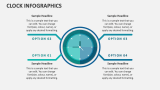 Clock Infographics PowerPoint and Google Slides Template - PPT Slides