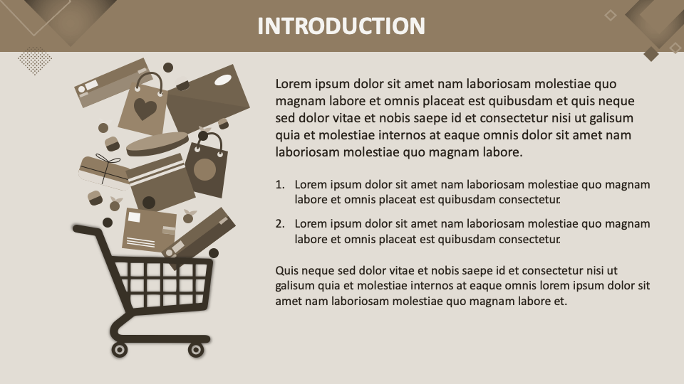 Free Shopping Mall Presentation Theme for Google Slides and PowerPoint