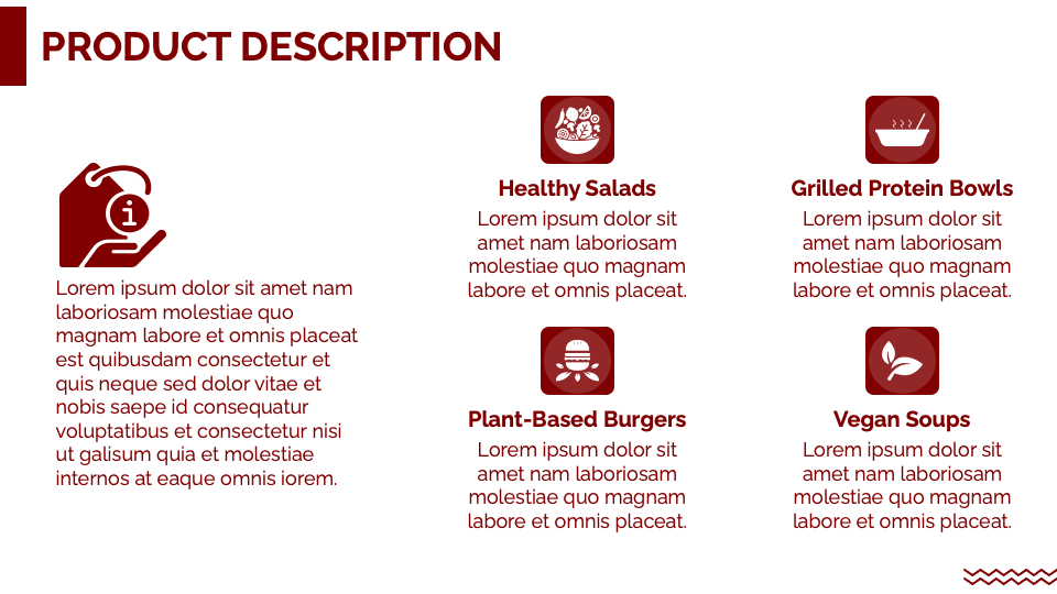 Food Startup Pitch Deck for Google Slides and PowerPoint