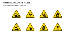 Physical Hazards Icons for Google Slides and PowerPoint