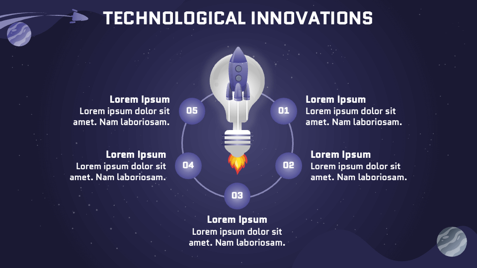 Free Space Exploration Theme for Google Slides and PowerPoint