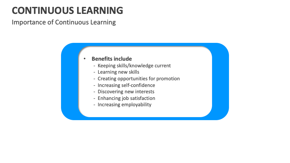 Continuous Learning Template for PowerPoint and Google Slides - PPT Slides