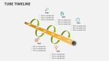 Tube Timeline Template for PowerPoint and Google Slides - PPT Slides