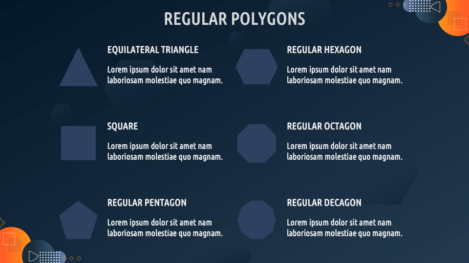 Free Geometric Presentation Theme for Google Slides and PowerPoint