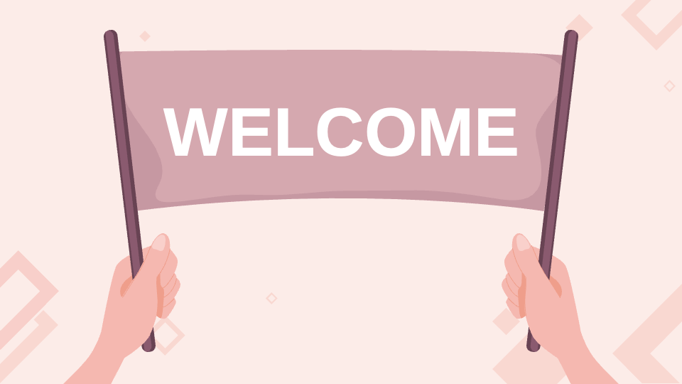 Free Welcome Slides for Google Slides and PowerPoint