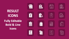 Result Icons for Google Slides and PowerPoint