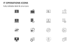 IT Operations Icons for Google Slides and PowerPoint