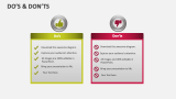 Do's and Don’ts Template for PowerPoint and Google Slides - PPT Slides