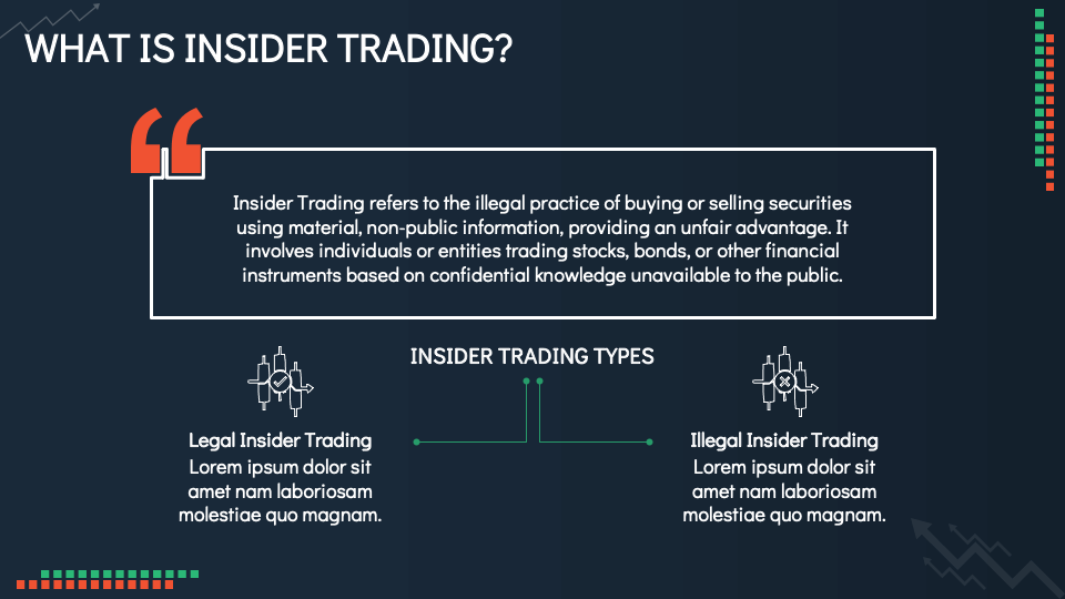 Insider Trading Template for Google Slides and PowerPoint - PPT Slides