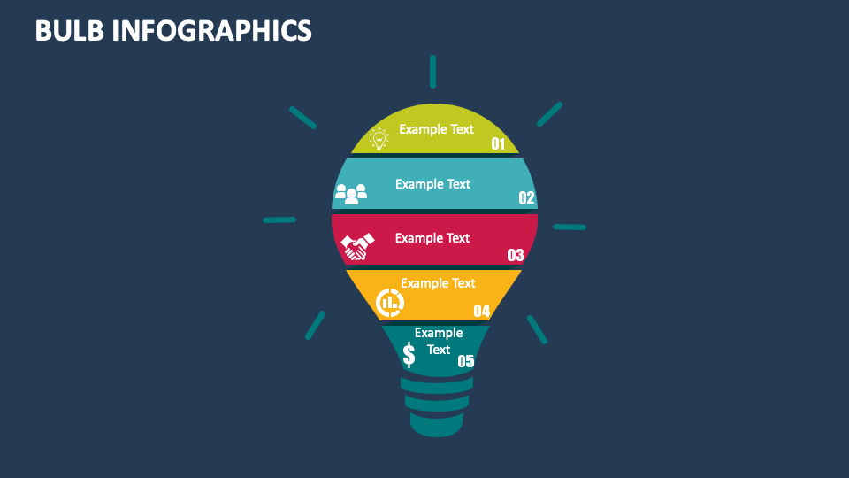 Bulb Infographics Template for PowerPoint and Google Slides - PPT Slides