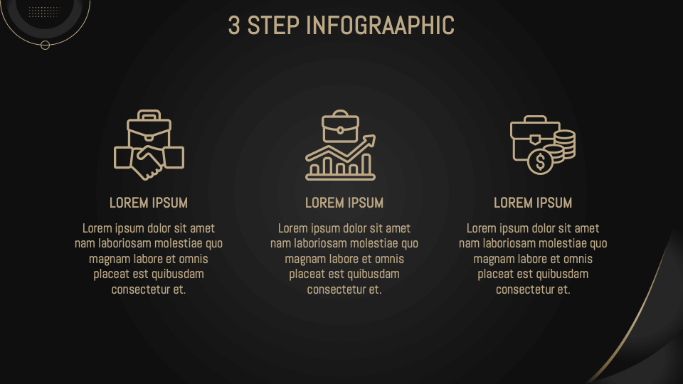Modern Black Theme for Google Slides and PowerPoint