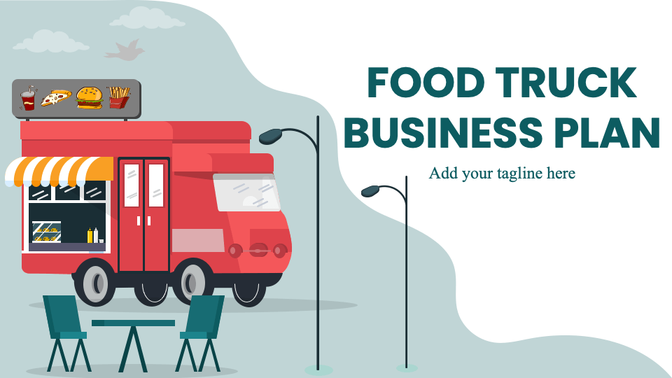 Food Truck Business Plan PowerPoint and Google Slides Template - PPT Slides