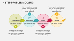 4 Step Problem-Solving PowerPoint and Google Slides Template - PPT Slides