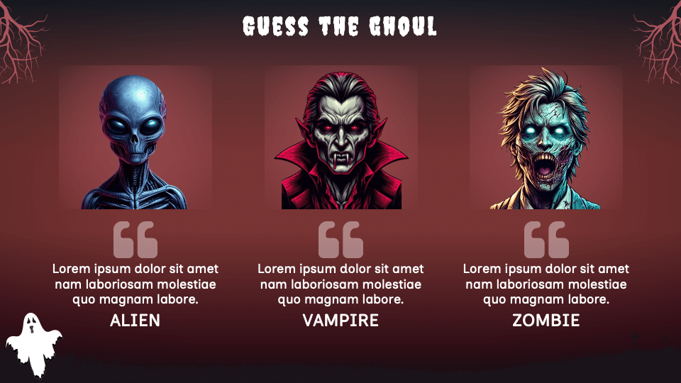 Free - Spine-Chilling Horror Presentation Theme for Google Slides and ...