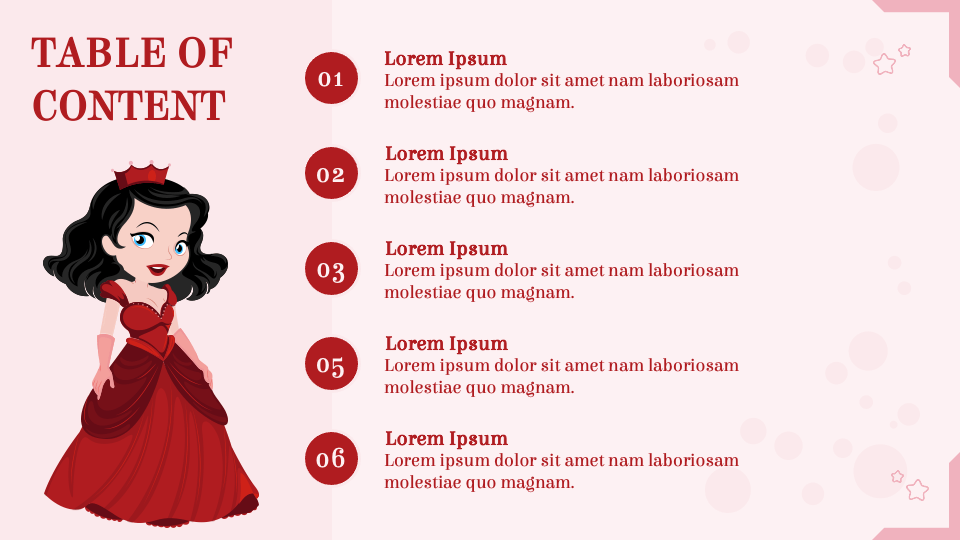 Free Princess Presentation Theme for Google Slides and PowerPoint