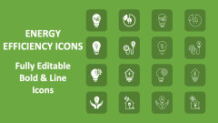 Energy Efficiency Icons for Google Slides and PowerPoint