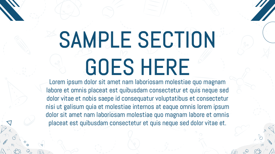 Free School Calendar Presentation for Google Slides and PowerPoint