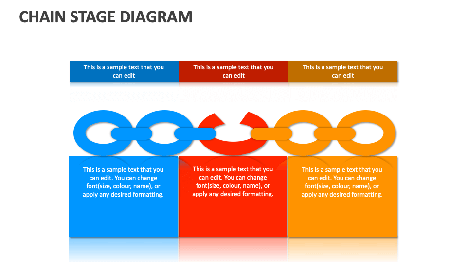 Chain Stage Diagram Template for PowerPoint and Google Slides - PPT Slides