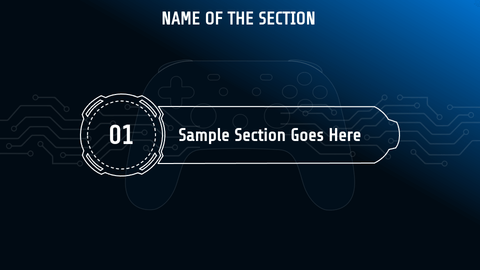 Gaming Theme for PowerPoint and Google Slides - PPT Slides