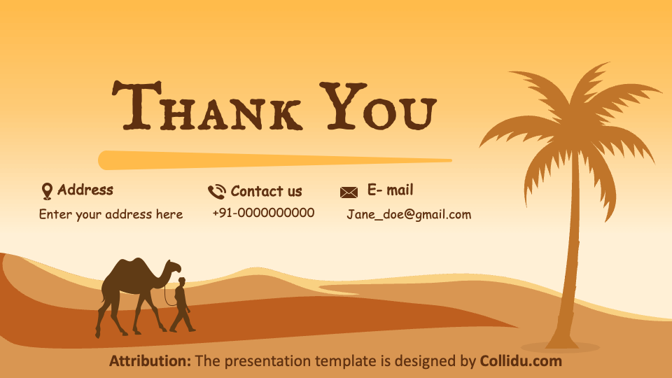 Desert Safari Presentation Theme for PowerPoint and Google Slides - PPT ...