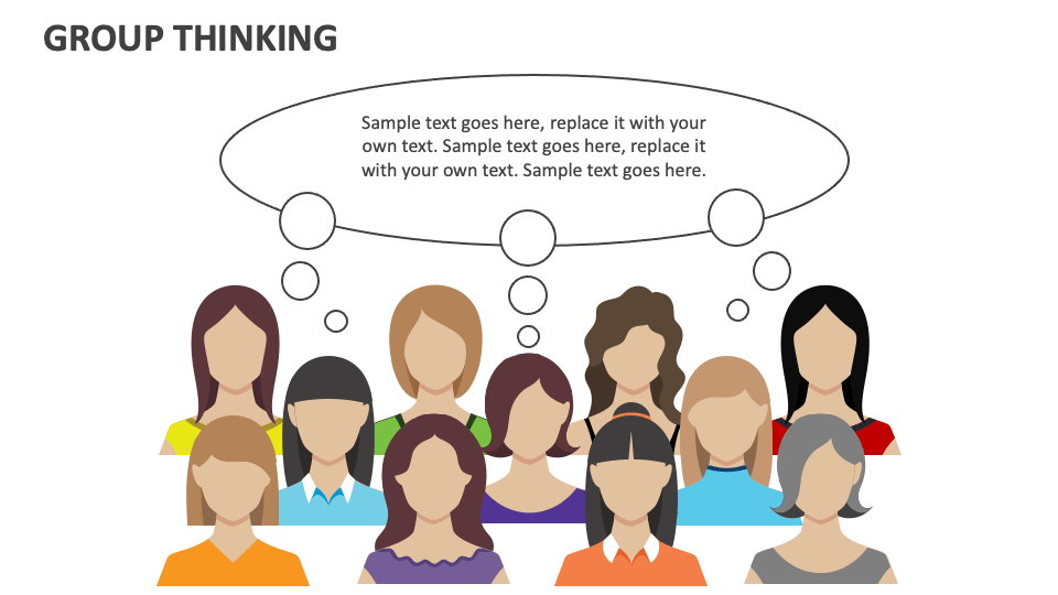 Group Thinking Template for PowerPoint and Google Slides - PPT Slides