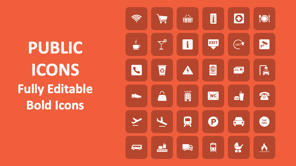 Public Icons for Google Slides and PowerPoint