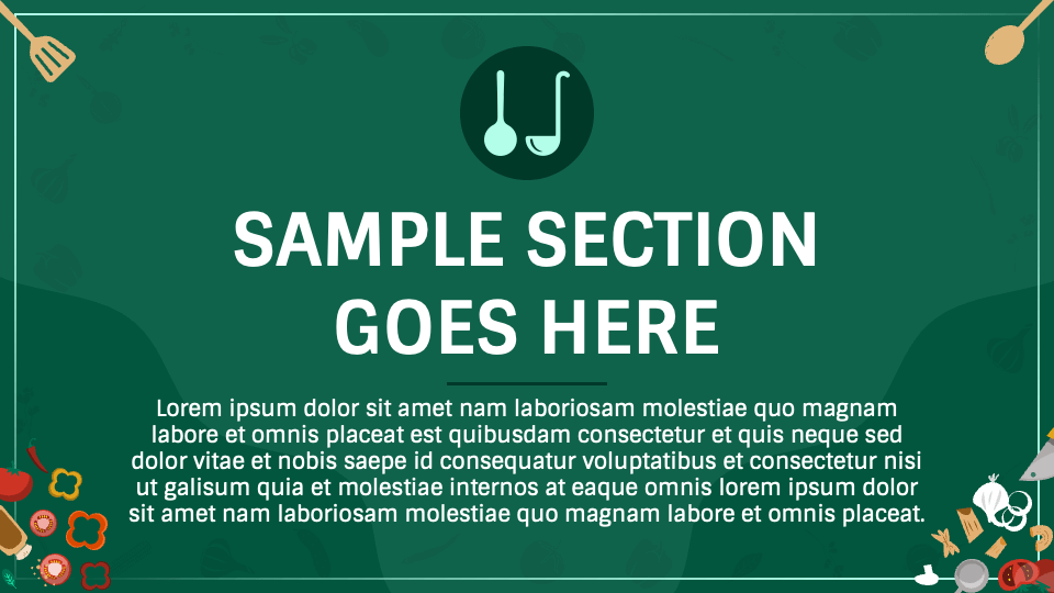 Free Cooking Presentation Theme for Google Slides and PowerPoint