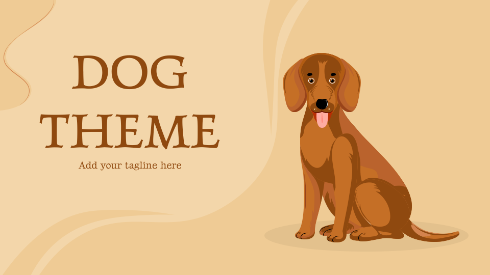 Dog Presentation Theme for PowerPoint and Google Slides - PPT Slides