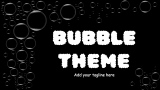 Bubble Presentation Theme for PowerPoint and Google Slides - PPT Slides