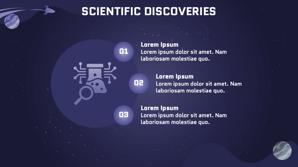 Free Space Exploration Theme for Google Slides and PowerPoint