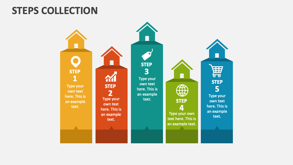 Steps Collection Template for PowerPoint and Google Slides - PPT Slides
